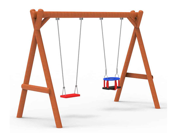 Natürliche Combo Swing | Elysee Spielplatzgeräte-Skatepark-Stadtmöbel